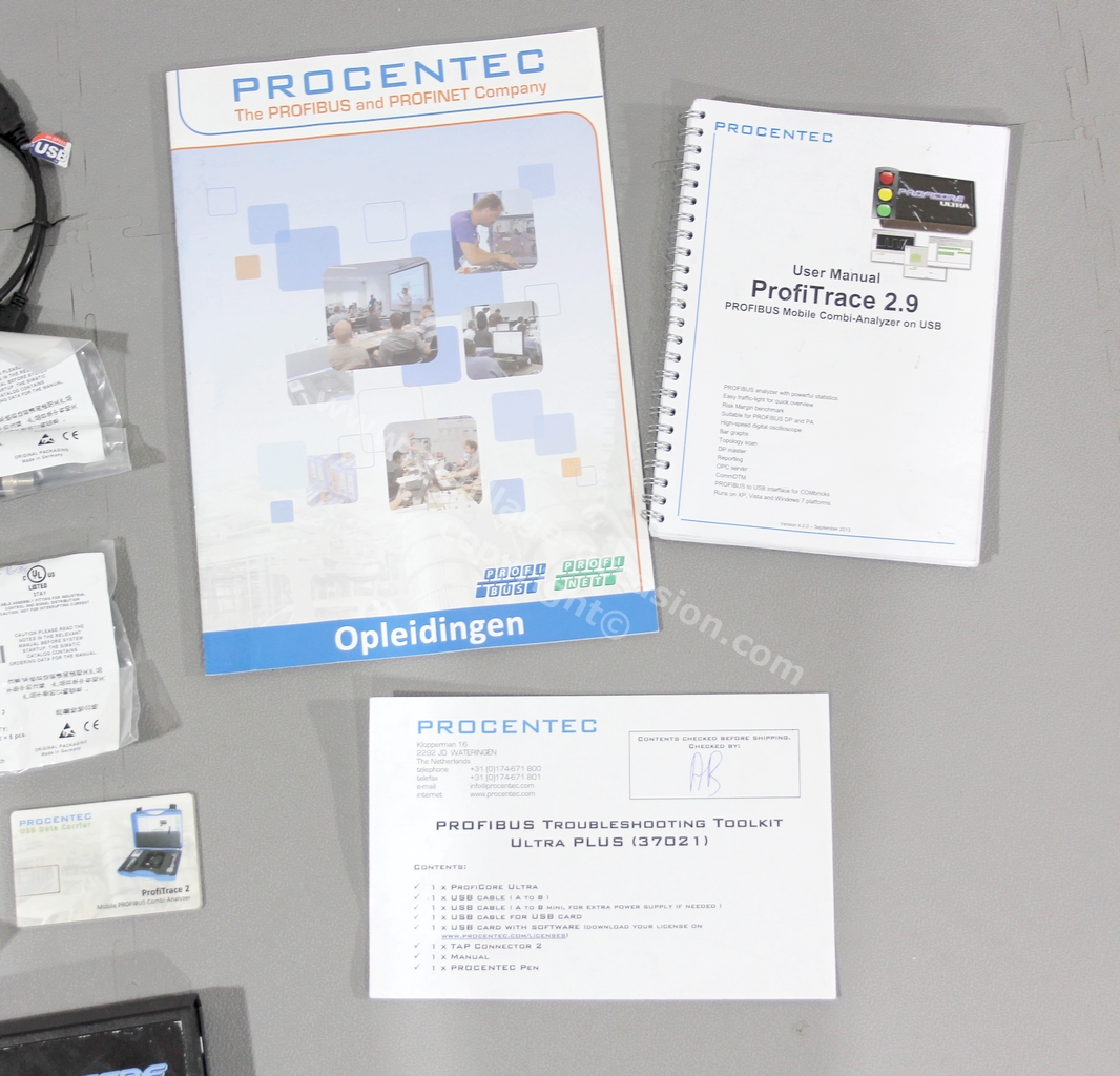 Troubleshooting ToolKit 2 Ultra Plus PROCENTEC PROFIBUS PROFITRACE 2 ...